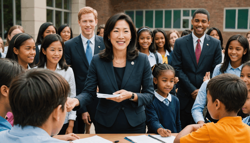 Michelle Rhee and her impact on the public schools of Washington D.C.