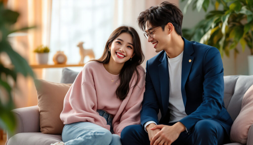 Jisoo de BLACKPINK et le présentateur de l'interview avec Dex's Fridge ...