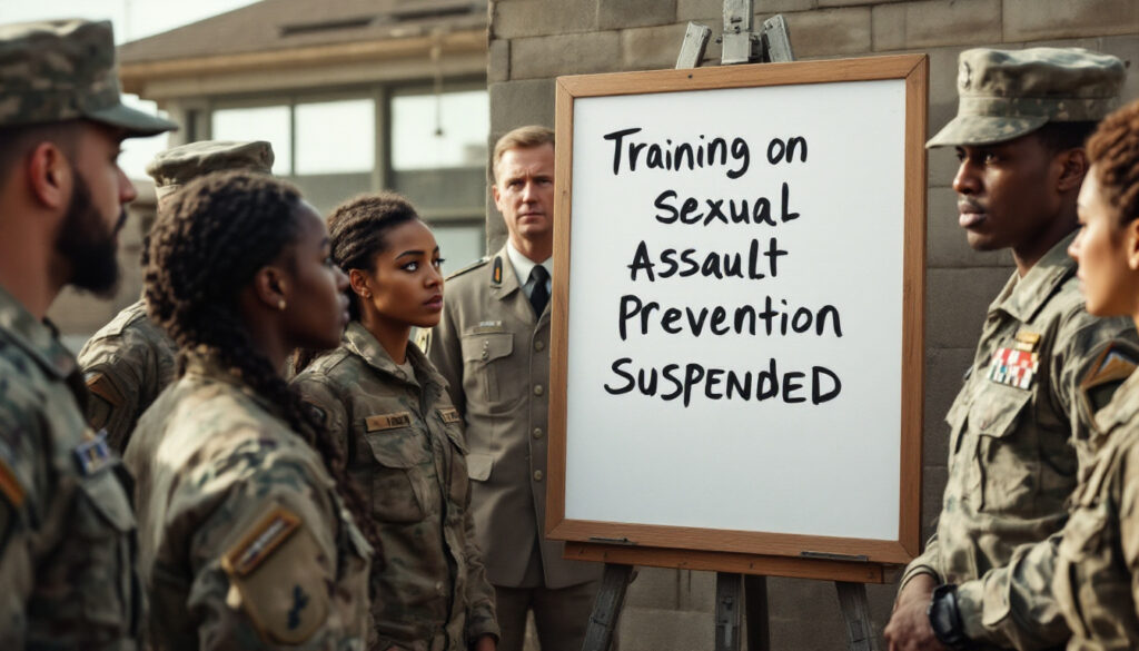 Formation suspendue : L'armée américaine face au décret de Trump sur la ...